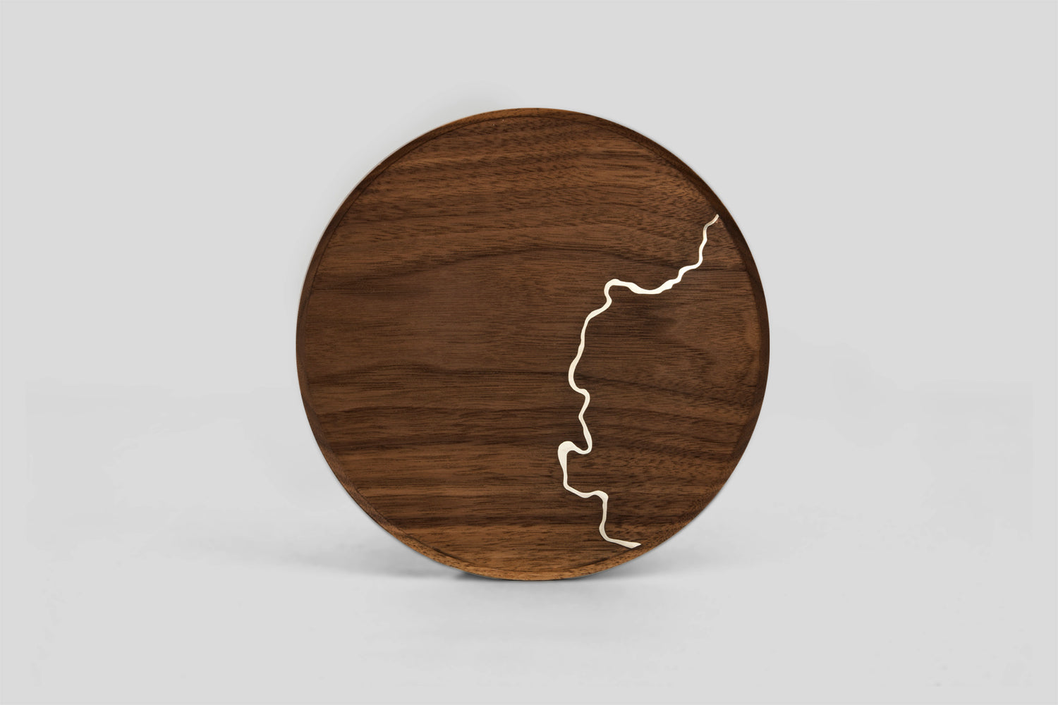 Luxury Silver Atlas Plate by Bodo Sperlein | High-End Tableware