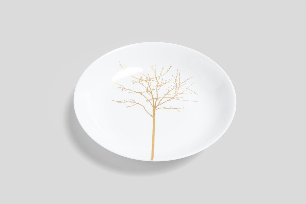Dibbern Golden Forest Deep Plate | Luxury Tableware by Bodo Sperlein